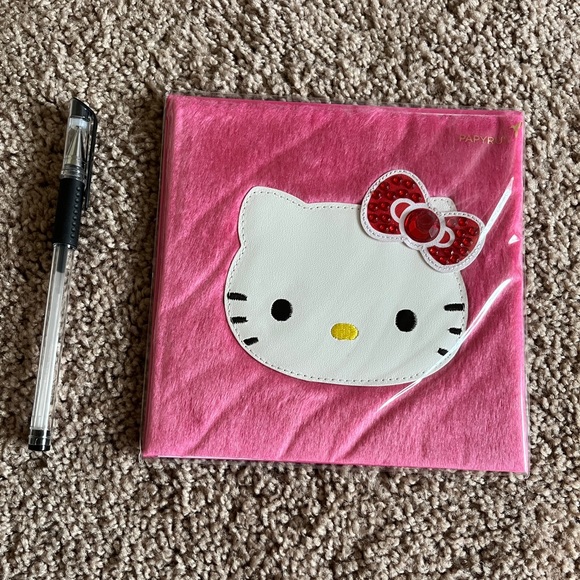 Hello Kitty | Party Supplies | Fuzzy Hello Kitty Greeting Card | Poshmark